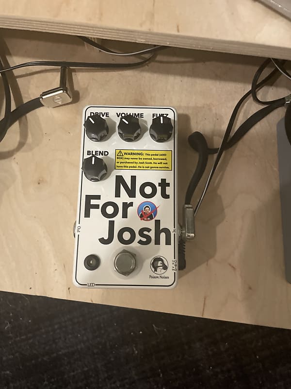 Poison Noises Not For Josh 2023 - White | Reverb
