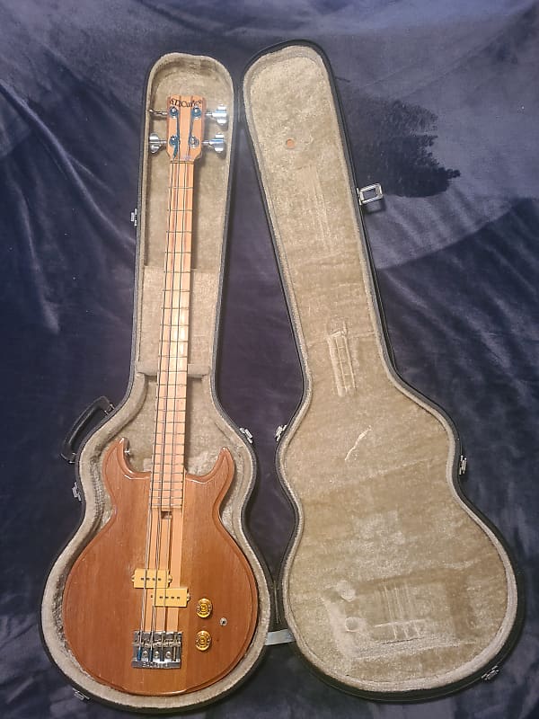 SD Curlee Bass Guitar early 80s - natural | Reverb