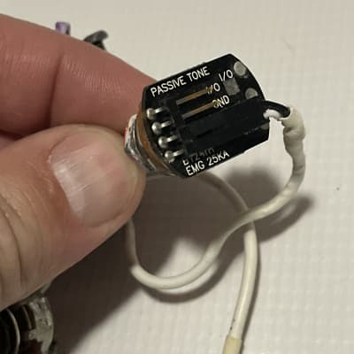 2000's Japan Jackson Dinky DKMGT EMG Electronics Wiring Mid | Reverb