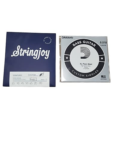 Mint Stringjoy Custom Short Scale 8-String Bass Set | Reverb