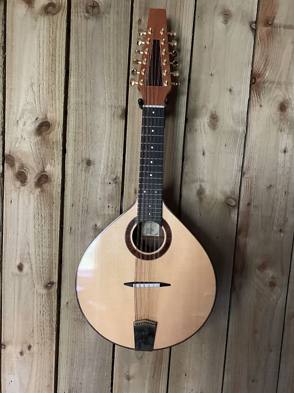 Andy Tobin Hand made 12 string mandolin custom 90s Natural | Reverb UK