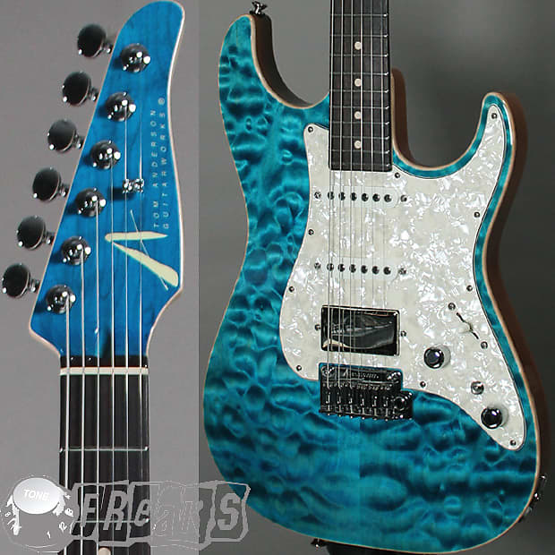 Tom Anderson Drop Top Classic Deep Bora Bora Blue | Reverb Australia