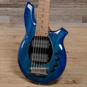 Music Man Bongo 6-String Bass Neptune Blue 2015 (s622) | Reverb