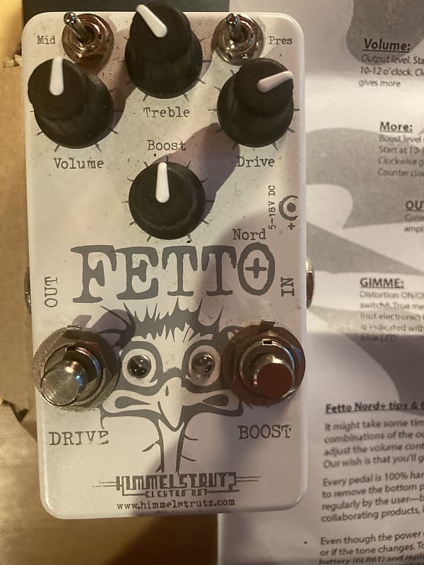 Himmelstrutz Fetto Nord + | Reverb UK