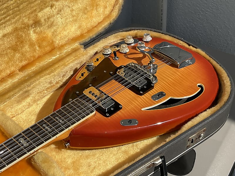 1967-8 V270 Vox Starstream XII 12 string guitar Sandburst | Reverb