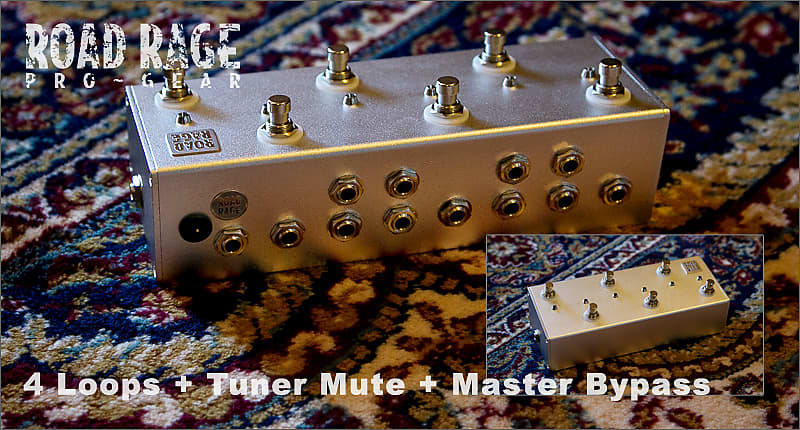 Road Rage 4 Loop + Tuner Mute + Master Bypass Staggered | Reverb UK