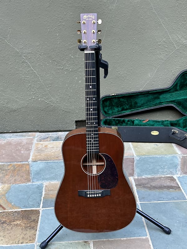 Martin D-17 2002 Solid Mahogany with Case | Reverb