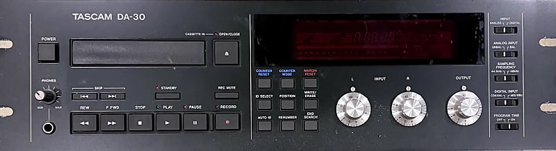 TASCAM DA-30 1993 - Black | Reverb