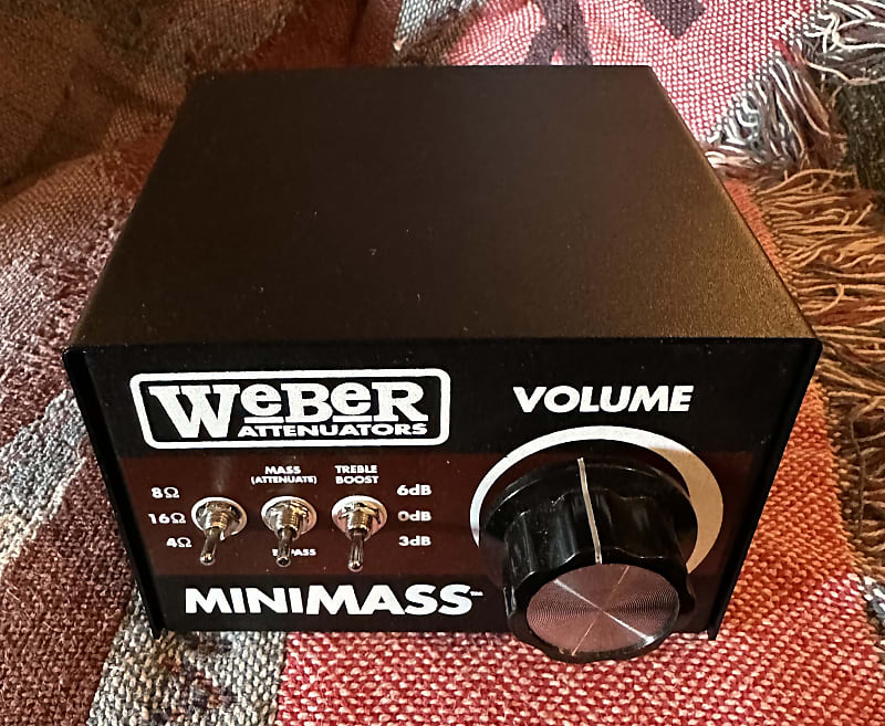 Weber Minimass 50 2023 - Black | Reverb