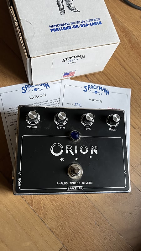 Spaceman Effects Orion Reverb | Reverb