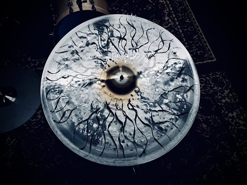 Kmicic Gold Vein Titanium Crash cymbal 20” | Reverb