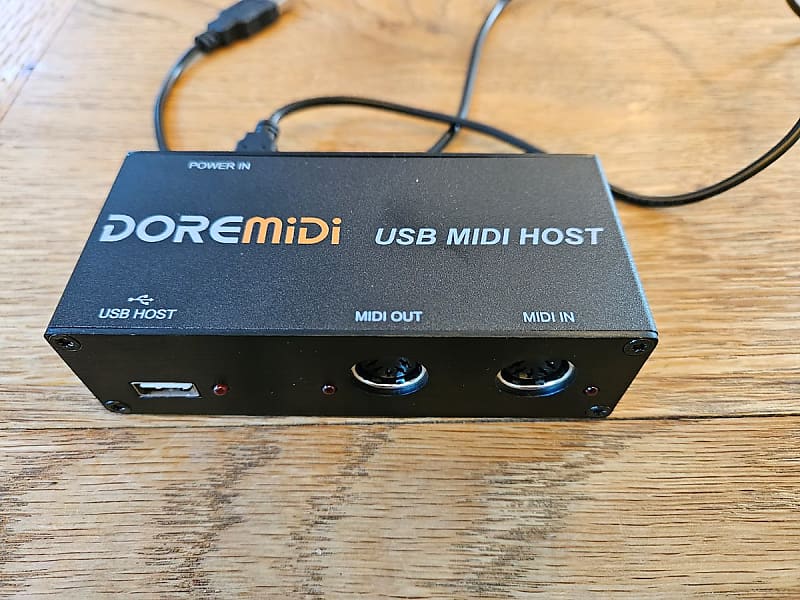 DOREMiDi USB midi host 2024 - black | Reverb