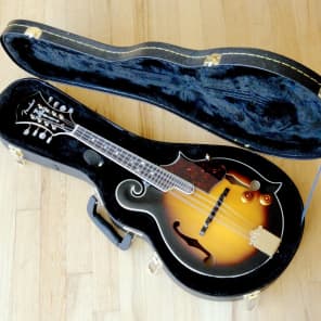 Fender FM-63SE F Style Acoustic Electric Mandolin Sunburst w/ | Reverb