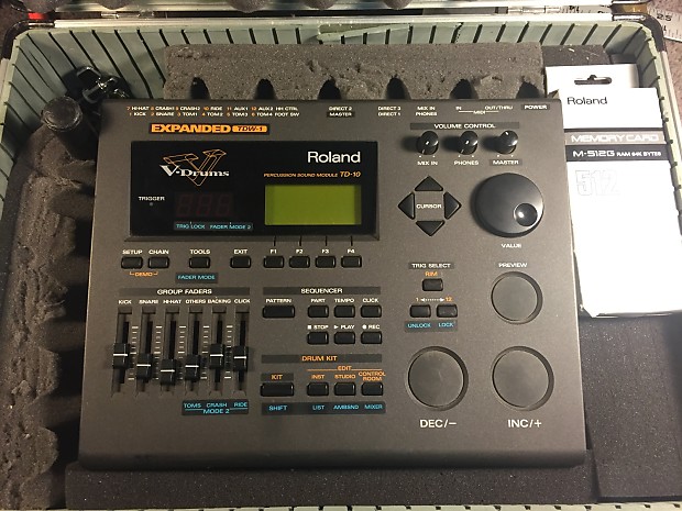 Roland TD-10 V-Drum Module | Reverb