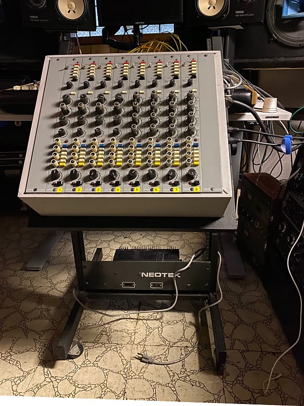 Neotek Series 1 and 1E 8 Channel Sidecar Console (Mic | Reverb