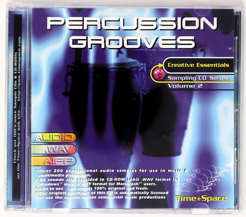 Zero-G Time+Space Creative Essentials Volume 2 Percussion | Reverb