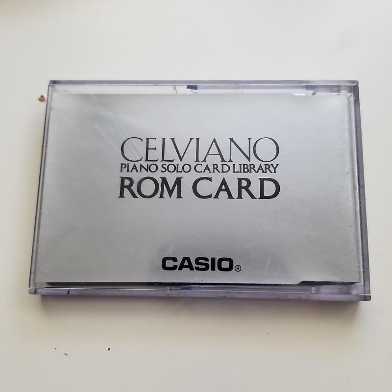 Casio Celviano Rom Card Jazz (rc-1009JZ) | Reverb