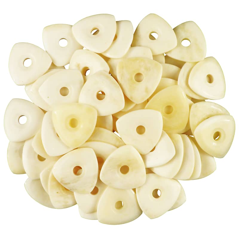 Camel Bone Guitar Or Bass Pick - 4.0 mm Ultra Heavy Gauge - | Reverb