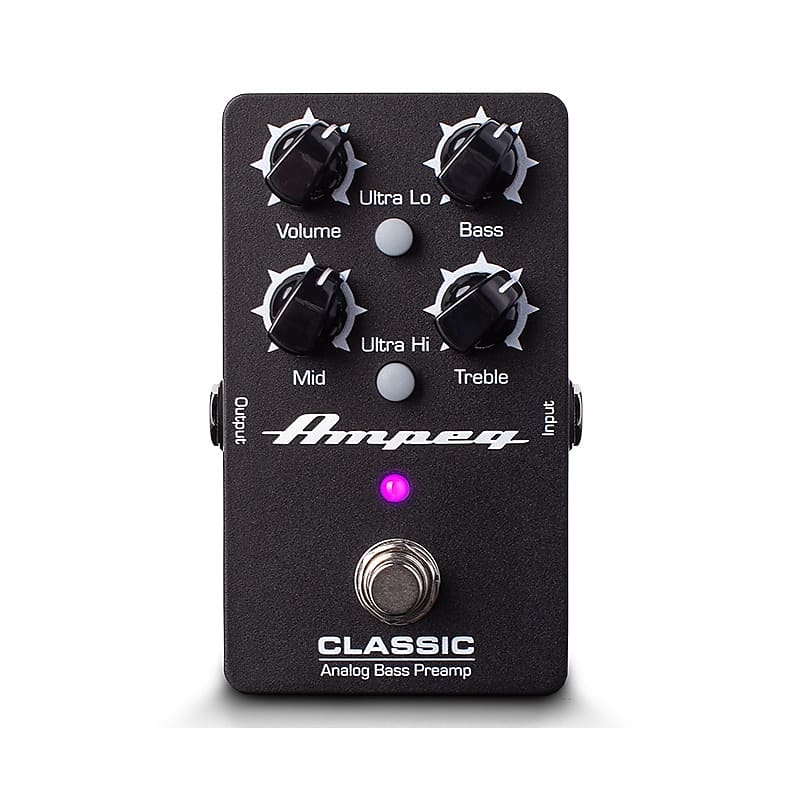 AMPEG Classic Bass Preamp | Reverb