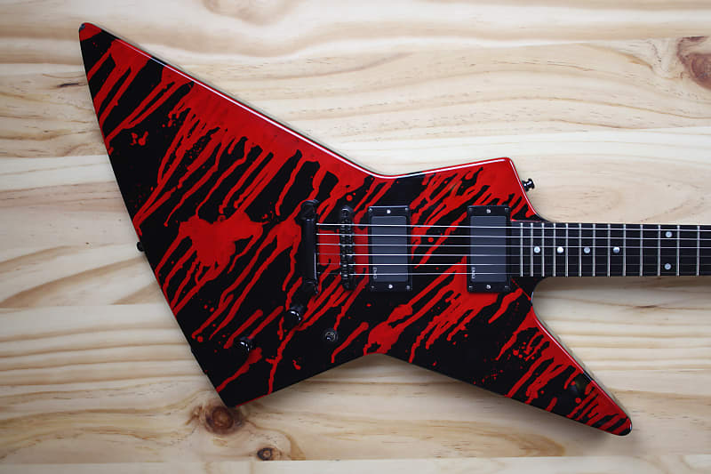 ESP MX-II 2006 Blood splatter | Reverb