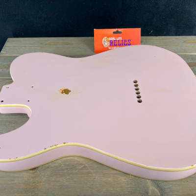Real Life Relics Tele® Body Double Bound Aged Shell Pink | Reverb