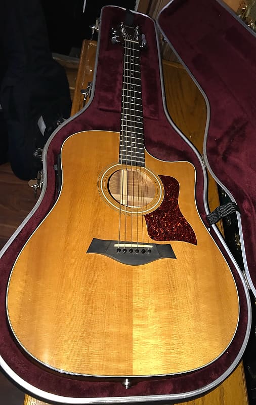 1999 Taylor 410ce Koa Dreadnought Acoustic-Electric Guitar - | Reverb