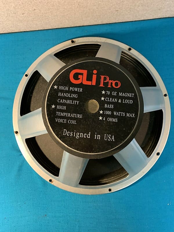 Gli Pro 18" Subwoofer High Power 70 Oz Magnet 1000 WATTS 4 | Reverb