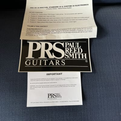Paul Reed Smith PRS CE22 Custom Electronics guitar | Reverb