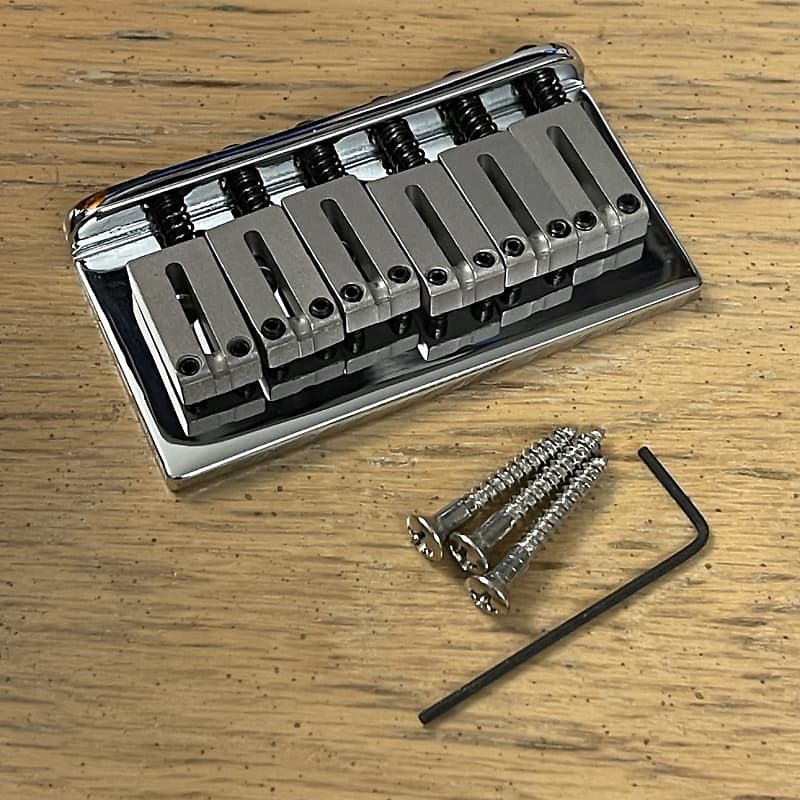 Fender Tom Delonge Hardtail Bridge Modern 2-1/16" Spacing | Reverb