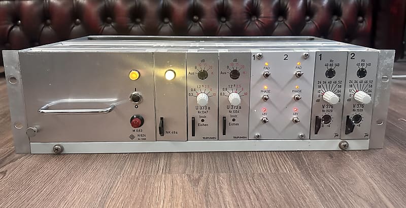 Custom Vintage TAB V376 + Telefunken U373a Rack | Reverb