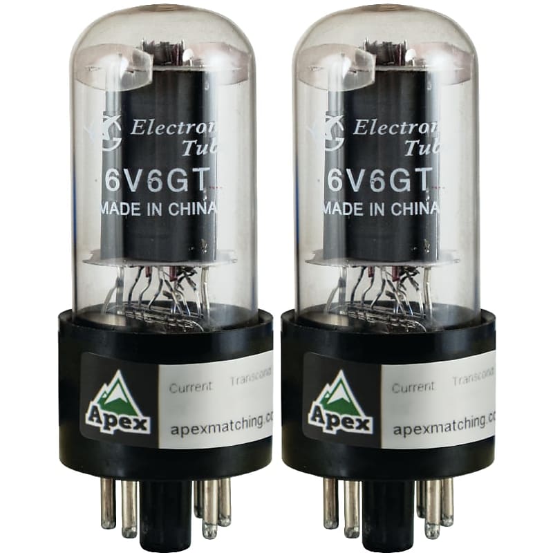 Vacuum Tube - 6V6GT, Chinese, Apex Matched Pair | Reverb