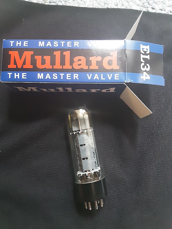 Mullard EL34 Power Tube (Single) - Made in Russia | Reverb