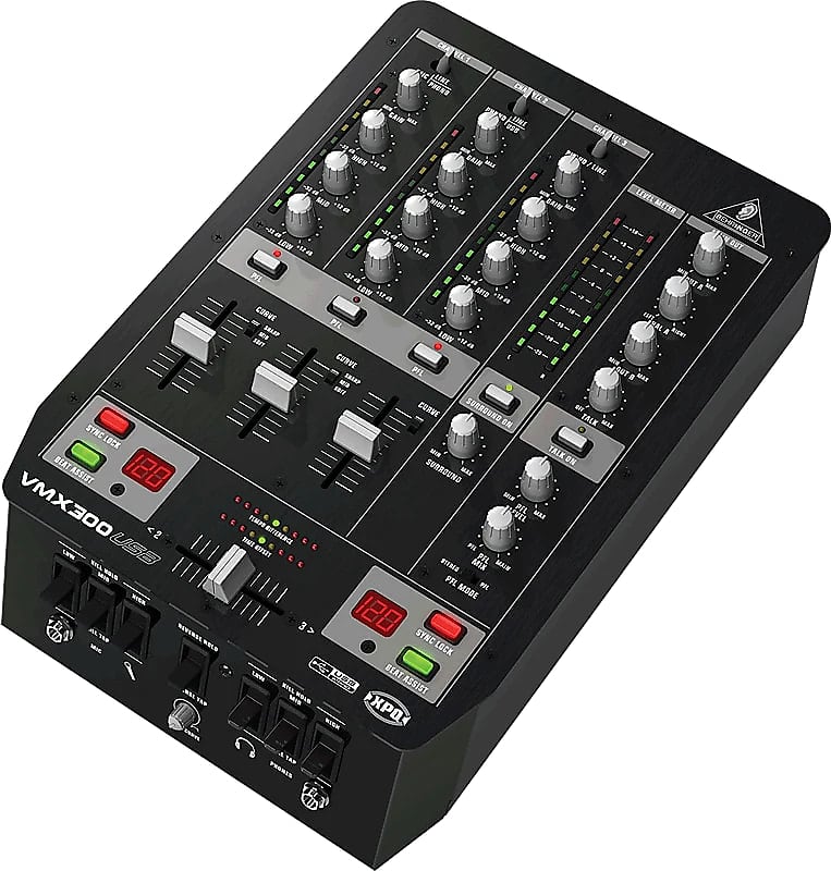 Behringer VMX300USB Professional 3-Channel DJ Mixer With USB | Reverb