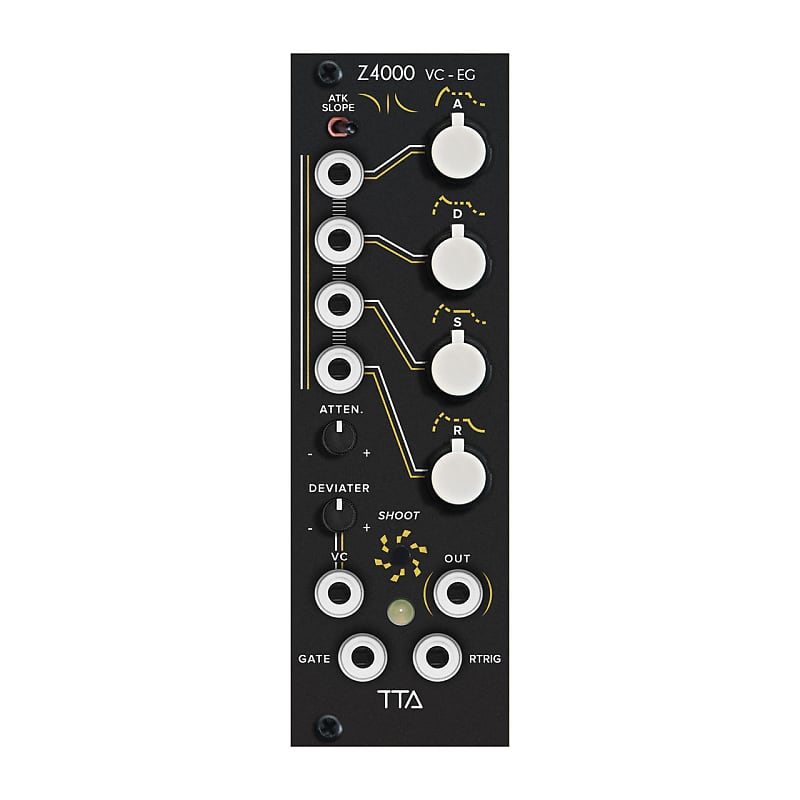 Tiptop Audio Z4000 NS (Black) - Voltage Controlled Envelope | Reverb