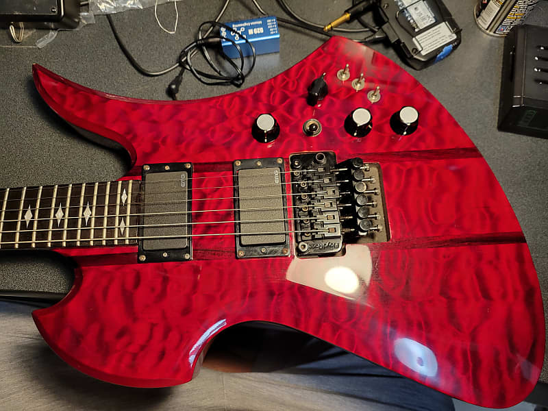 Used BC RICH MOCKINGBIRD ST 2003-2011 - Trans Red b.c. | Reverb
