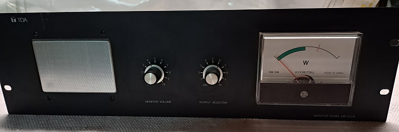 TOA MP 032B Passive Rack Monitor Panel 2000 - Black | Reverb