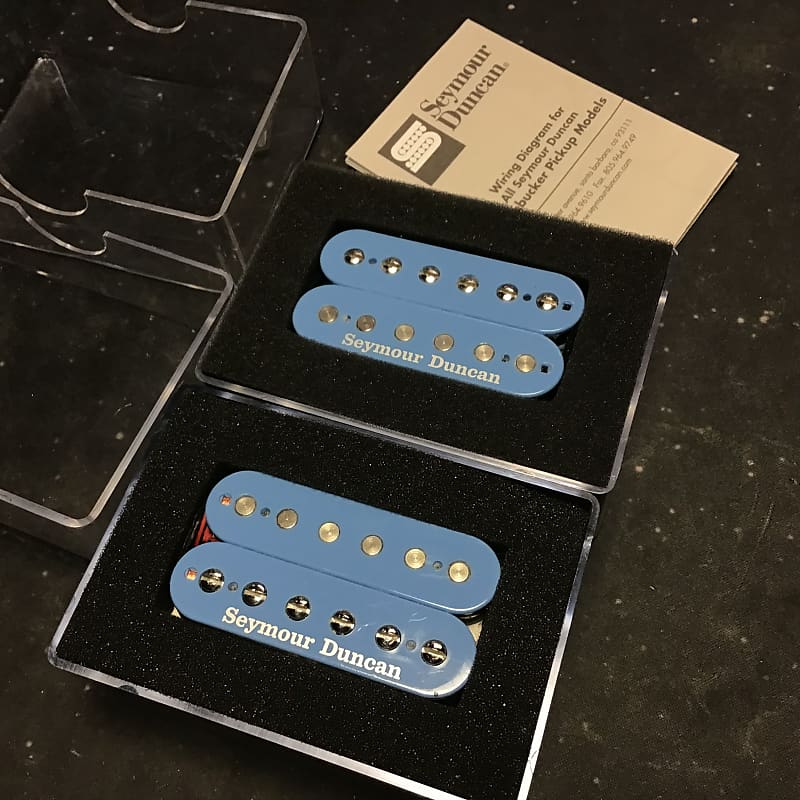 Seymour Duncan ‘59 / JB Pickup Set, Blue - New | Reverb