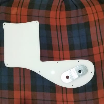 Hand made WHITE plexiglass pickguard to fit on | Reverb Australia