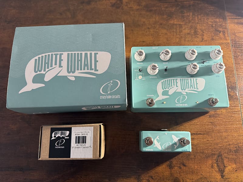 Crazy Tube Circuits White Whale V2 with Remote 2024 - Teal | Reverb