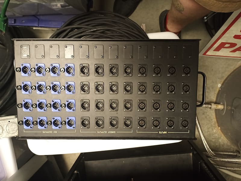 Whirlwind SB16T11G Splitter Box 2000s - Black | Reverb