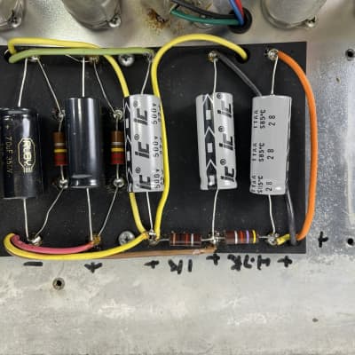 Fender Silver Face Twin Reverb Parts Amp - 1973 Chassis | Reverb