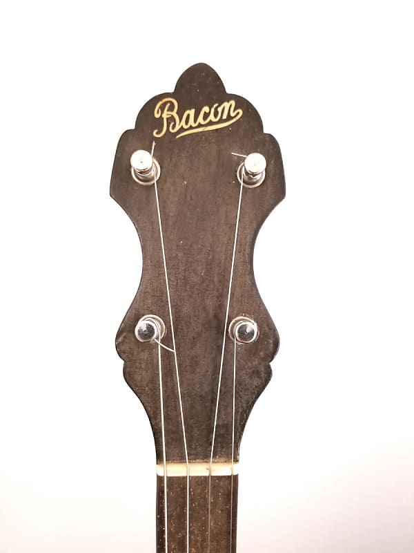 1922 Bacon 4-String Plectrum Style C Banjo with Bag | Reverb