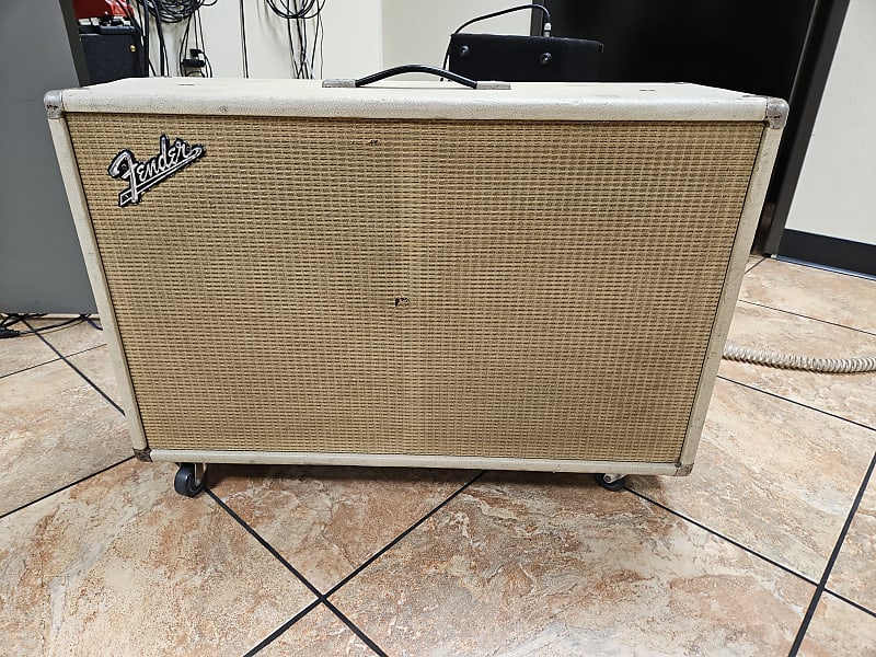 Fender Bassman Speaker Cab 2x12" 1960s - Blonde | Reverb
