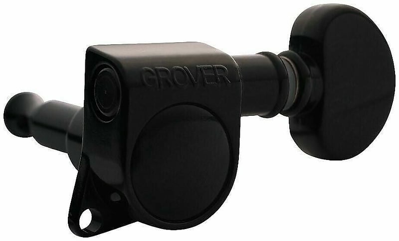 NEW Grover Mid Size Rotomatic BLACK TUNERS 3x3 for Gibson Les | Reverb