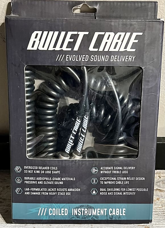 Bullet Cable Black Market Slug Cable, Super Cool, Buy | Reverb
