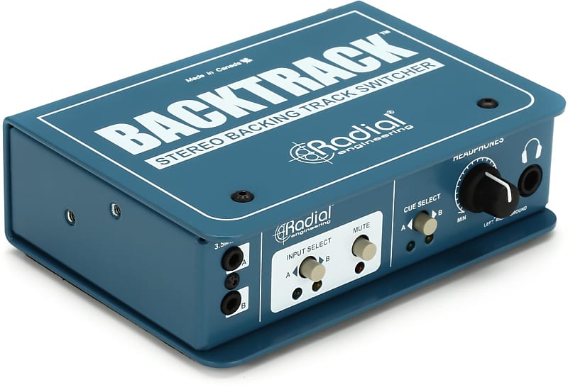 Radial BackTrack 2-ch Active Direct Box and Audio Switcher | Reverb