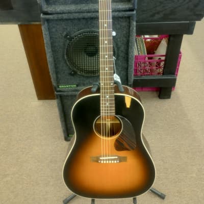 Epiphone EJ-45 2014 Black 1963 Reissue | Reverb