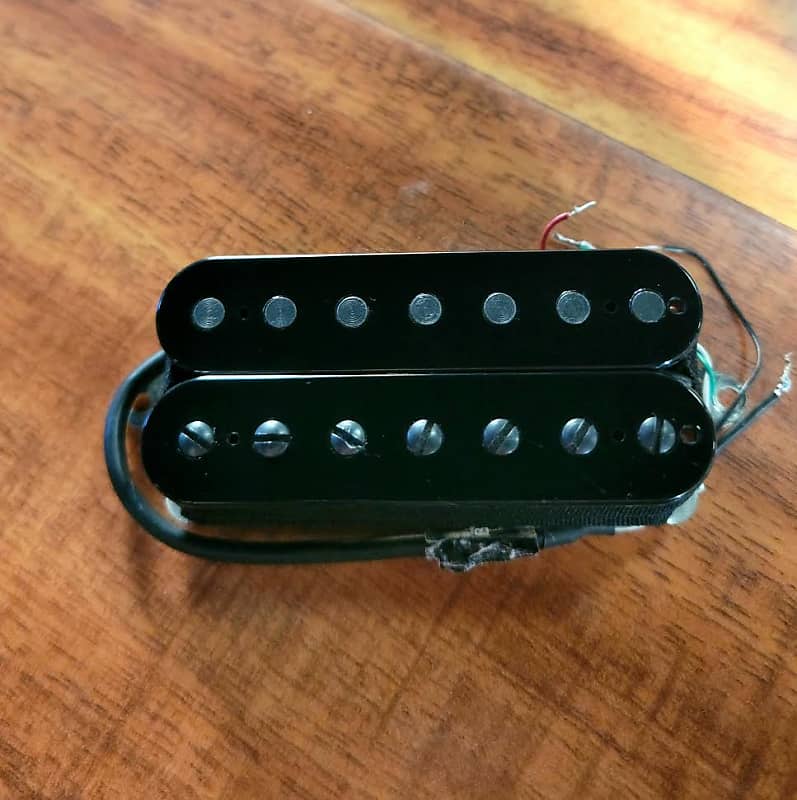 Bare Knuckle Unity 7 String Bridge Humbucker - Black with | Reverb