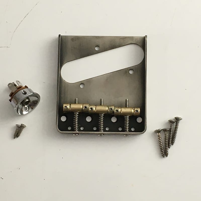 Lefty Vintage Style Tele Ashtray Bridge Brushed | Reverb Australia