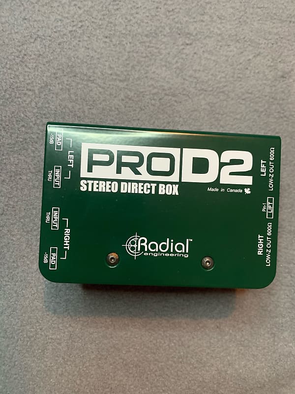 Radial Engineering ProD2 Channel Direct Box | Reverb